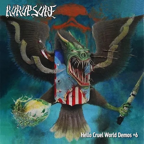 HELLO CRUEL WORLD DEMOS +6/KURUPSURE/USノースカロライナのプログレッシヴ・パワー/スラッシュ、89年作デ ...