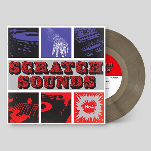 SCRATCH SOUNDS NO.4 (ROCK BOX) (7INCH)-SMOKEY GREY VINYL-/DJ WOODY ...