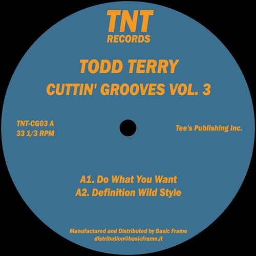 CUTTIN’ GROOVES Vol. 3/TODD TERRY/トッド・テリー/Hip Hop的ビート/グルーヴ感覚で放たれるTodd Terryの今かけたい90sトラックス!!｜CLUB ...
