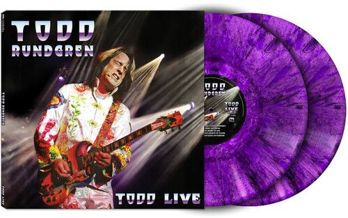 TODD LIVE (PURPLE VINYL)/TODD RUNDGREN (& UTOPIA)/トッド・ラングレン (&ユートピア ...