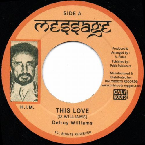 THIS LOVE/DELROY WILLIAMS/デルロイ・ウィリアムス｜REGGAE｜ディスクユニオン･オンラインショップ ...