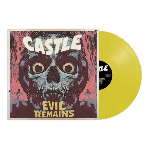 EVIL REMAINS (YELLOW VINYL)/CASTLE/キャッスル/24年作6thフル・アルバムがYELLOW VINYLにて ...