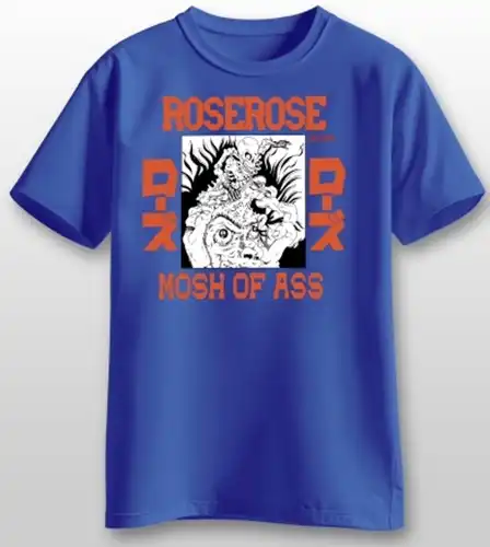L / MOSH OF ASS T-SHIRT/ROSEROSE/ローズローズ/受注〆切:3/31(月)23:59〆｜PUNK｜ディスク ...