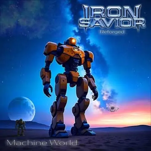 REFORGED - MACHINE WORLD (2LP STARBREAKER BLUE)/IRON SAVIOR/アイアン・セイヴィアー/リレコーディング・アルバム「REFORGED」の ...