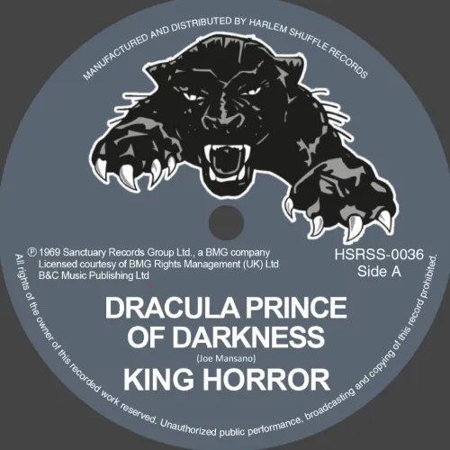 DRACULA PRINCE OF DARKNESS/KING HORROR/69年、70年発、貴重音源のドラキュラネタ×ボス・レゲエが待望の ...