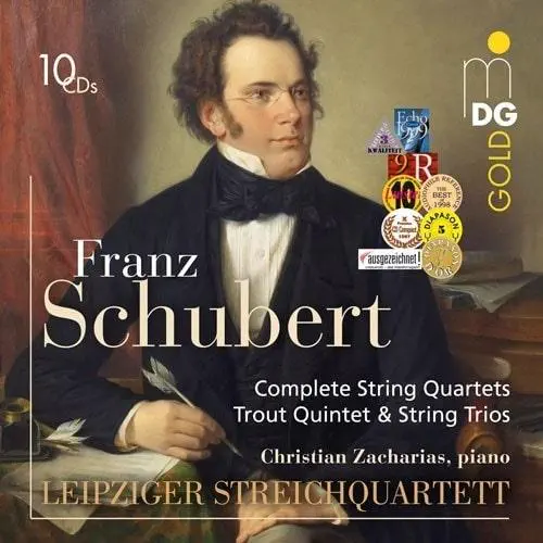 SCHUBERT:COMPLETE STRING QUARTETS/TROUT QUINTET/LEIPZIGER ...