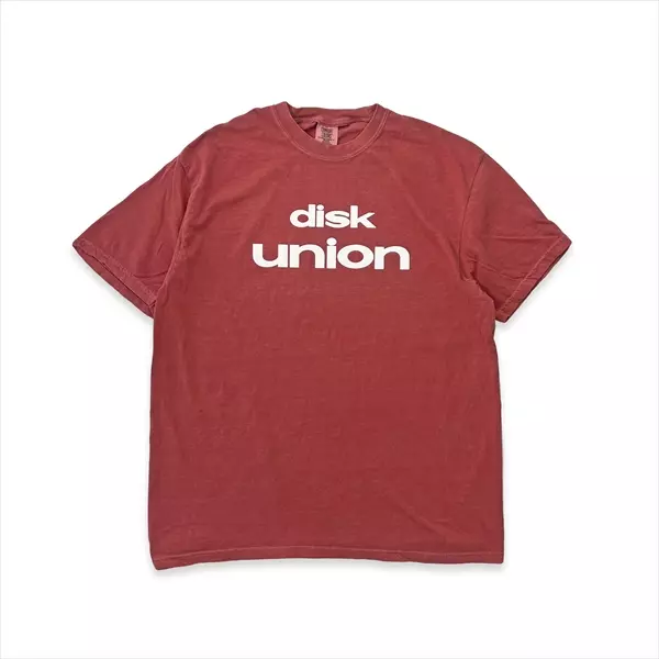 diskunion Tee Garment Dyed (Red/M)/diskunion Short Sleeve Tee｜GOODS｜ディスクユニオン･オンラインショップ｜diskunion.net