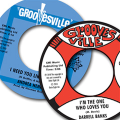 I NEED YOU LIKE A BABY + GENIE (7")/ANDREA HENRY + GROOVESVILLE MEN ...