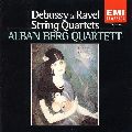 DEBUSSY & RAVEL: STRING QUARTETS / ドビュッシー&ラヴェル:弦楽四重奏曲集/ALBAN BERG QUARTETT/アルバン・ベルク四重奏団｜CLASSIC ...