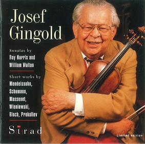 Harris, Roy : Sonata for Violin and Piano / Bloch, Ernest : Vidui from ...