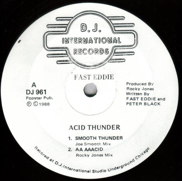 Acid Thunder/FAST EDDIE/CHICAGO/ACID HOUSE CLASSIC｜CLUB/DANCE｜ディスクユニオン･オンラインショップ｜diskunion.net