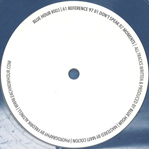 REFERENCE 97/BLUE HOUR｜CLUB/DANCE｜ディスクユニオン･オンラインショップ｜diskunion.net