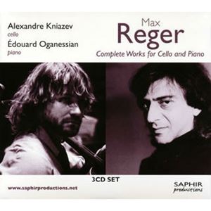 レーガー: チェロ独奏のための室内楽曲・器楽曲全集/ALEXANDER KNIAZEV/アレクサンドル・クニャーゼフ｜CLASSIC｜ディスクユニオン･オンラインショップ｜diskunion.net