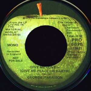 GIVE ME LOVE (GIVE ME PEACE ON EARTH)/GEORGE HARRISON/ジョージ・ハリスン｜OLD ...