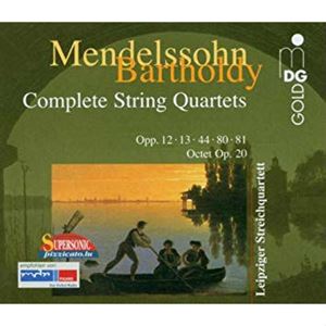 MENDELSSOHN: COMPLETE STRING QUARTETS/LEIPZIGER STREICHQUARTETT/ライプツィヒ弦楽四重奏団｜CLASSIC｜ディスクユニオン ...