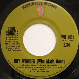 BOY WONDER (WHO MADE GOOD)/COOL SOUNDS｜SOUL/BLUES/GOSPEL｜ディスクユニオン･オンライン ...