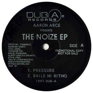 NOIZE EP/AARON ARCE｜CLUB/DANCE｜ディスクユニオン･オンラインショップ｜diskunion.net