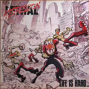 LIFE IS HARD...BUT THAT'S NO EXCUSE AT ALL!/LETHAL AGGRESSION｜PUNK｜ディスク ...