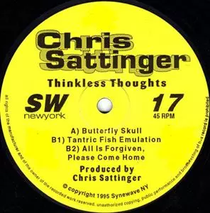 THINKLESS THOUGHTS/CHRIS SATTINGER｜CLUB/DANCE｜ディスクユニオン･オンラインショップ ...