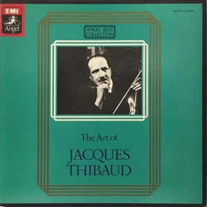 ジャック・ティボーの芸術/JACQUES THIBAUD/ジャック・ティボー｜CLASSIC｜ディスクユニオン･オンラインショップ ...