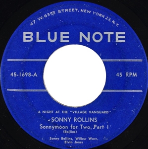 SONNYMOON FOR TWO (7")/SONNY ROLLINS/ソニー・ロリンズ｜JAZZ｜ディスクユニオン･オンラインショップ ...