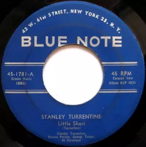 LITTLE SHERI / MINOR CHANT (7")/STANLEY TURRENTINE/スタンリー・タレンタイン｜JAZZ ...