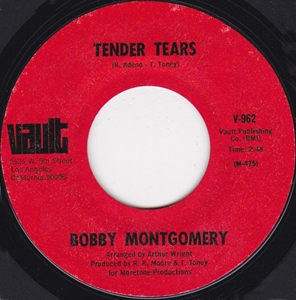 TENDER TEARS/BOBBY MONTGOMERY｜SOUL/BLUES/GOSPEL｜ディスクユニオン･オンラインショップ ...