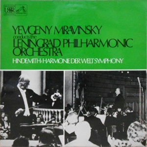 HINDEMITH: HARMONIE DER WELT SYMPHONY/EVGENY MRAVINSKY/エフゲニー・ムラヴィンスキー ...