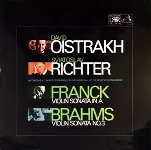 FRANCK: VIOLIN SONATA IN A / BRAHMS: VIOLIN SONATA NO.3/DAVID OISTRAKH/ダヴィド・オイストラフ｜CLASSIC｜ディスク ...