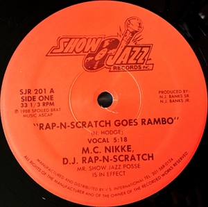 RAP-N-SCRATCH GOES RAMBO/MC NIKKE DJ RAP N SCRATCH｜HIPHOP/R&B｜ディスクユニオン ...