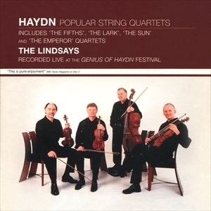 HAYDN: POPULAR STRING QUARTETS/LINDSAY STRING QUARTET (THE LINDSAYS)/リンゼイ弦楽四重奏団｜CLASSIC｜ディスクユニオン ...