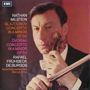 GLAZOUNOV: CONCERTO IN A MINOR, OP.82 / DVORAK: CONCERTO IN A MINOR, OP.53/NATHAN MILSTEIN/ナタン ...