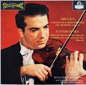 SIBELIUS VIOLIN CONCERTO IN D MINOR OP 47 RUGGIERO RICCI SIBELIUS VIOLIN CONCERTO IN D MINOR OP 47 RUGGIERO RICCI