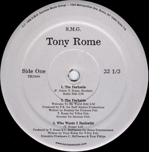 DARKSIDE/TONY ROME (HIP HOP)｜HIPHOP/R&B｜ディスクユニオン･オンラインショップ｜diskunion.net