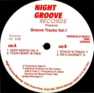 GROOVE TRACKS VOL. 1/AGENT-X｜CLUB/DANCE｜ディスクユニオン･オンラインショップ｜diskunion.net