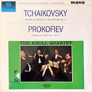 TCHAIKOVKSY: STRING QUARTET NO.1 / PROKOFIEV: STRING QUARTET NO.1/KROLL ...