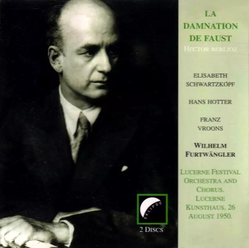 BERLIOZ: LA DAMNATION DE FAUST/WILHELM FURTWANGLER/ヴィルヘルム・フルトヴェングラー ...
