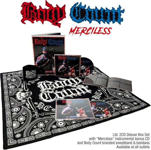MERCILESS (2CD+GOODS / LTD. BOX SET)/BODY COUNT/ボディ・カウント｜HARDROCK ...