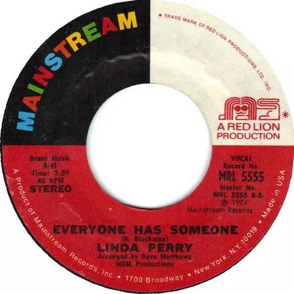 EVERYONE HAS SOMEONE/LINDA PERRY/リンダ・ペリー｜SOUL/BLUES/GOSPEL｜ディスクユニオン ...