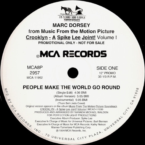 PEOPLE MAKE THE WORLD GO ROUND/MARC DORSEY｜HIPHOP/R&B｜ディスクユニオン･オンライン ...