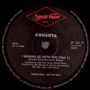I WANNA BE WITH YOU/ARMENTA｜SOUL/BLUES/GOSPEL｜ディスクユニオン･オンラインショップ ...