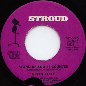 STAND UP AND BE COUNTED/GETTO KITTY｜SOUL/BLUES/GOSPEL｜ディスクユニオン･オンライン ...