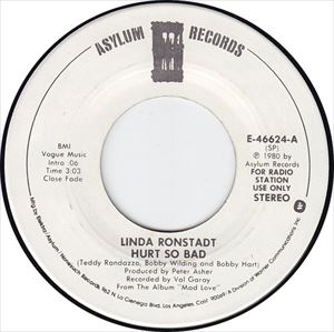 HURT SO BAD/LINDA RONSTADT/リンダ・ロンシュタット｜OLD ROCK｜ディスクユニオン･オンラインショップ ...