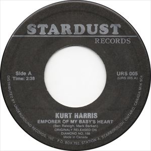 EMPORER OF MY BABY'S HEART/KURT HARRIS｜SOUL/BLUES/GOSPEL｜ディスクユニオン･オンライン ...