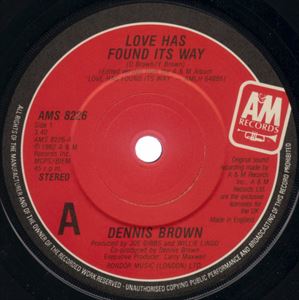 LOVE HAS FOUND ITS WAY/DENNIS BROWN/デニス・ブラウン｜REGGAE｜ディスクユニオン･オンラインショップ ...