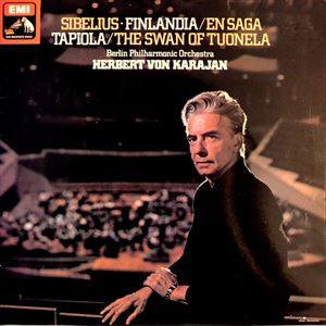 SIBELIUS: FINLANDIA / EN SAGA / TAPIOLA / THE SWAN OF TUONELA/HERBERT VON KARAJAN/ヘルベルト・フォン・カラヤン ...