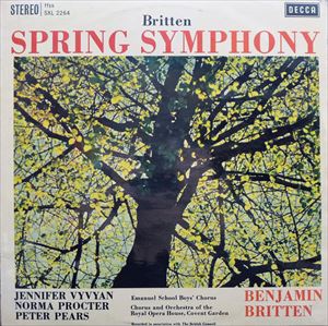 BRITTEN: SPRING SYMPHONY/BENJAMIN BRITTEN/ベンジャミン・ブリテン｜CLASSIC｜ディスクユニオン ...
