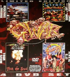 4 DVD SET LIMITED EDITION/GWAR/グワァー｜HARDROCK & HEAVYMETAL｜ディスクユニオン ...