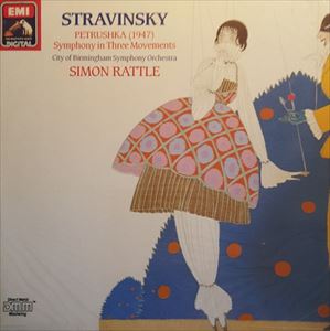 STRAVINSKY: PETRUSHKA (1947) / SYMPHONY IN THREE MOVEMENTS/SIMON RATTLE ...
