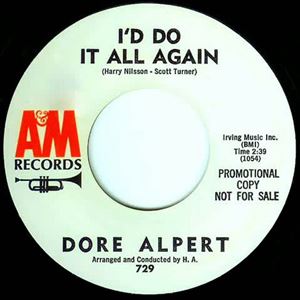 I'D DO IT ALL AGAIN/DORE ALPERT｜OLD ROCK｜ディスクユニオン･オンラインショップ｜diskunion.net